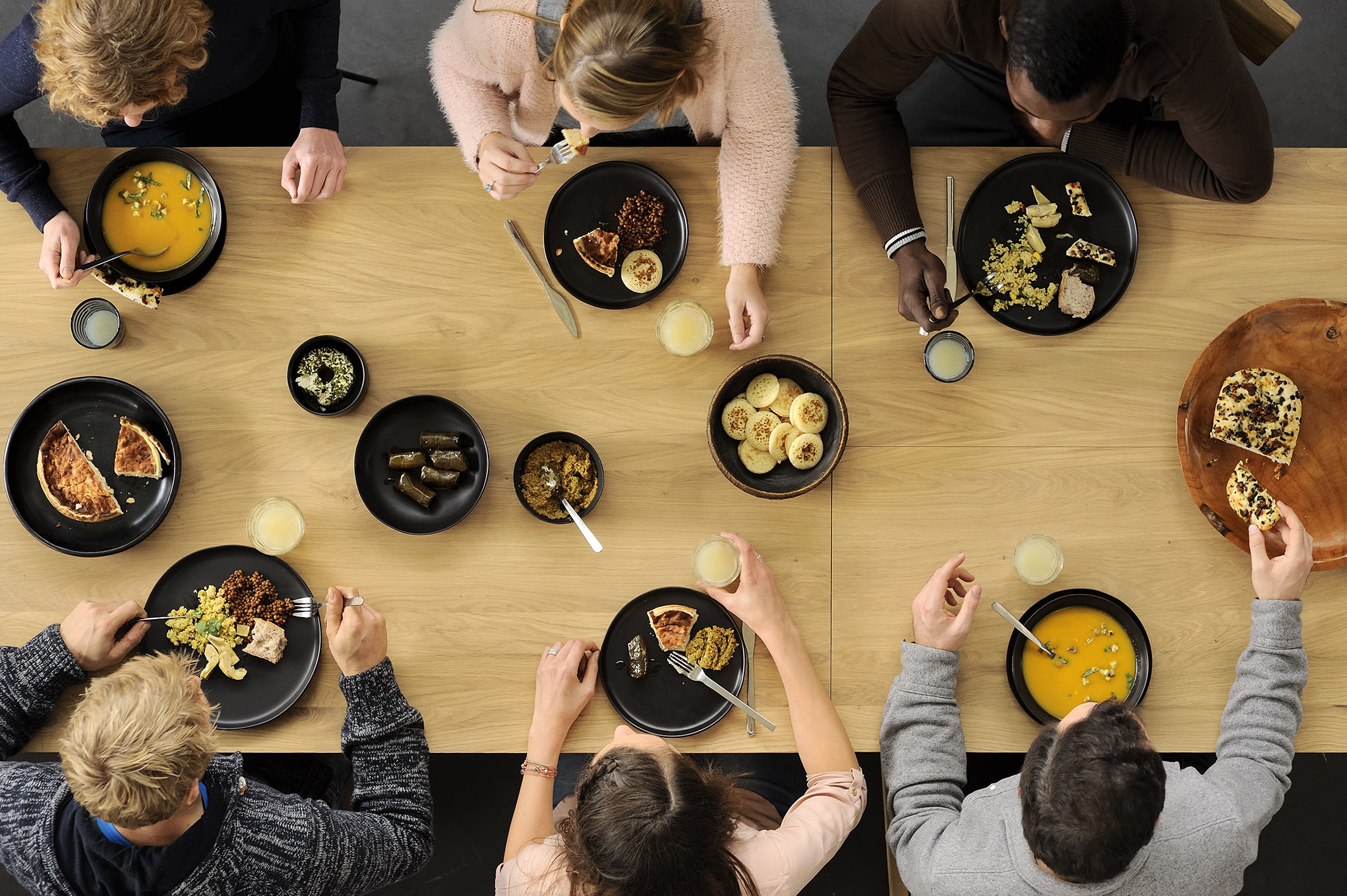 Dining table above - Oak | Wohn-Kulturen